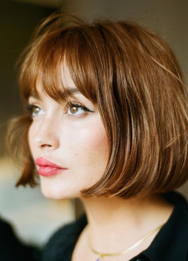 12 French Girl Bangs Examples to Show Your Hair Stylist 2025