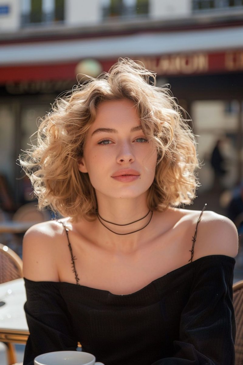 How French Girls Cut & Style Curly Hair 2025